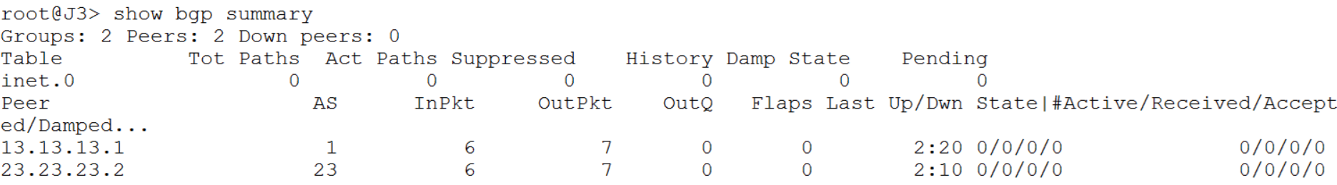 BGP Configuration on JunOS | Miftah Rahman (Go)-Blog